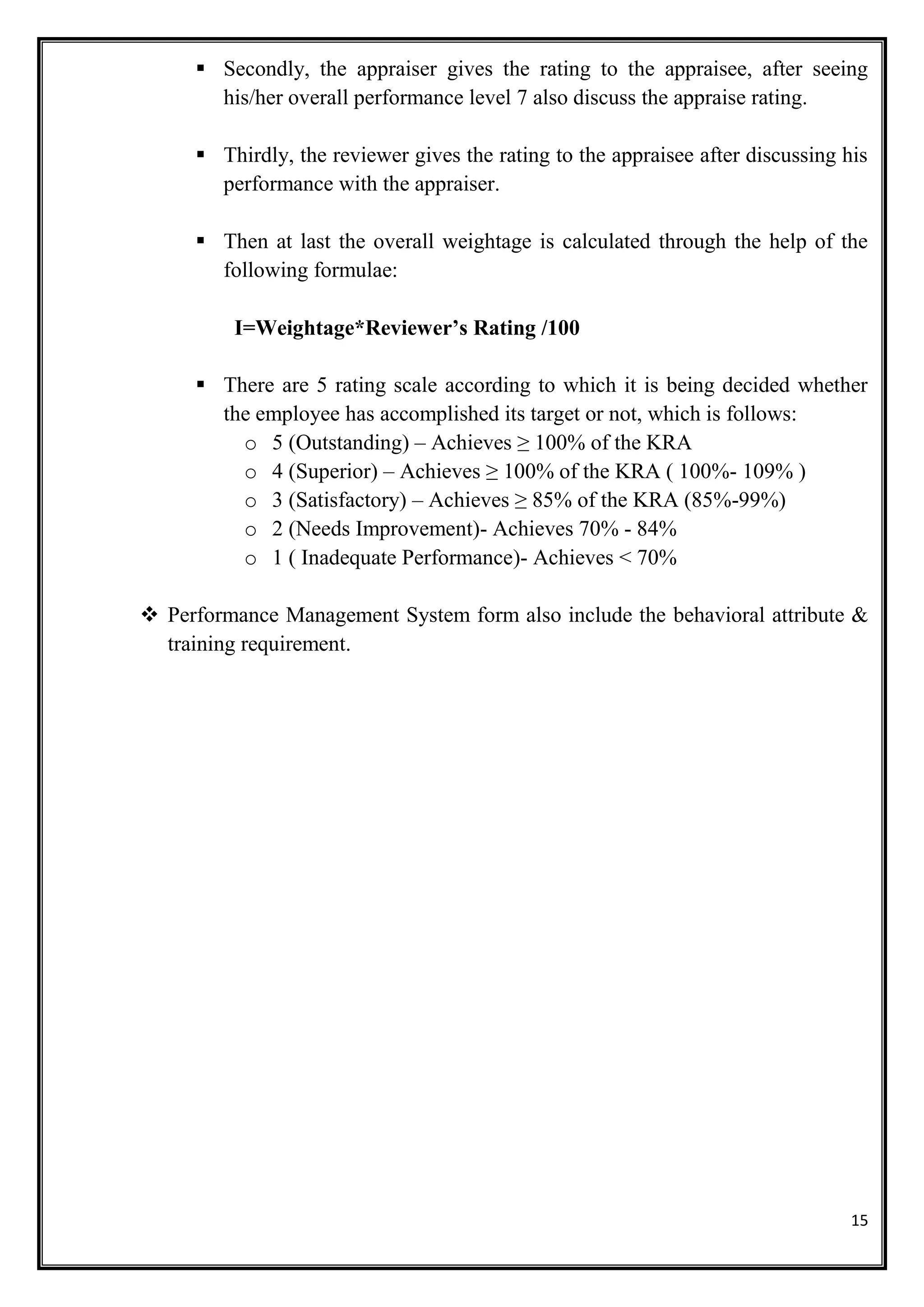 Performance Management System | DOCX