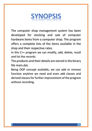 Computer Investigatory Project | PDF