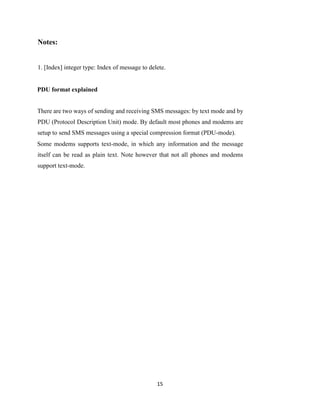 Project report on gsm based digital notice board | PDF