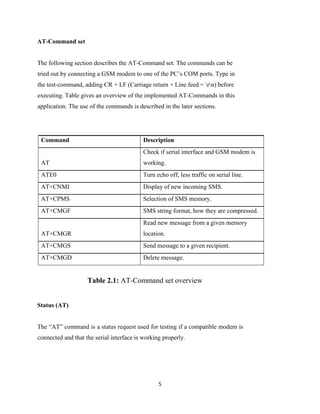 Project report on gsm based digital notice board | PDF