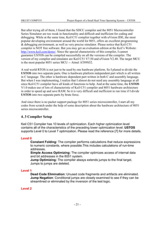 Project report of ustos | PDF