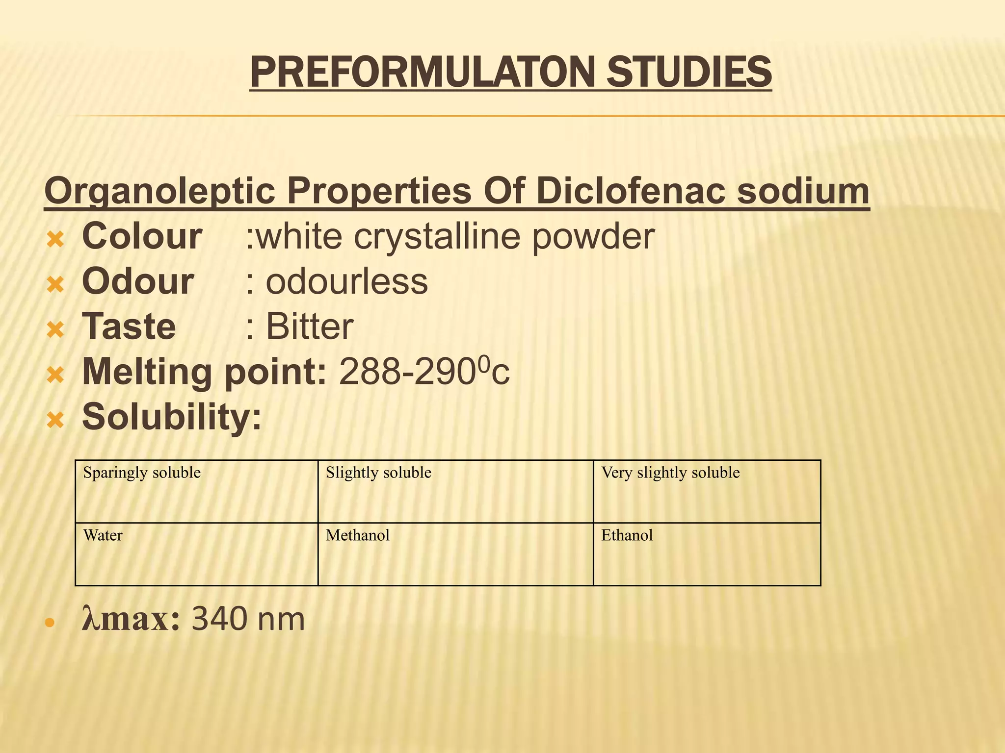 Project Report On Formulation And Evaluation Of Diclofenac Sodium Fast Dissolving Tablet Pptx