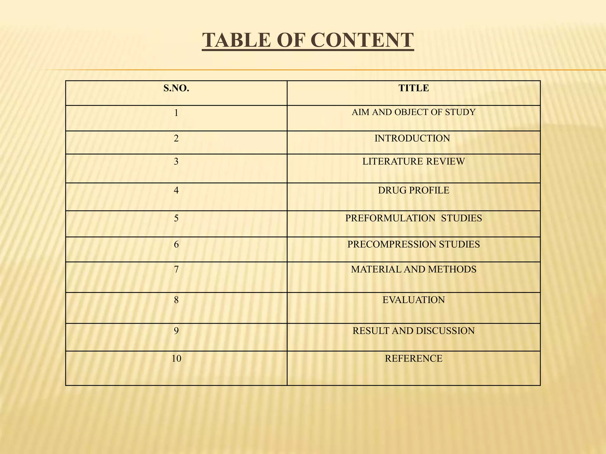 Project Report On Formulation And Evaluation Of Diclofenac Sodium Fast Dissolving Tablet Pptx