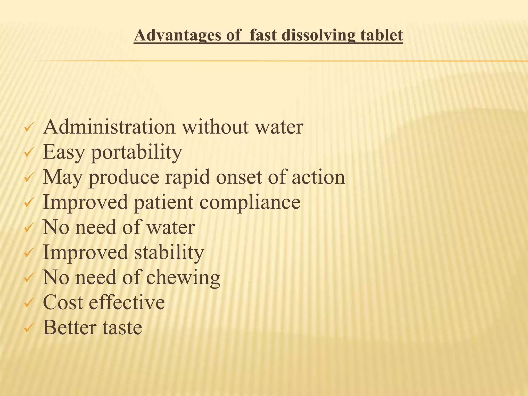Project Report On Formulation And Evaluation Of Diclofenac Sodium Fast Dissolving Tablet Pptx