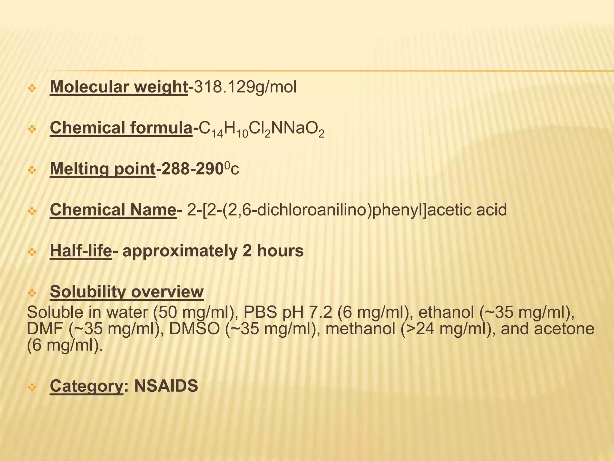 PROJECT REPORT ON FORMULATION AND EVALUATION OF DICLOFENAC SODIUM FAST DISSOLVING TABLET | PPTX