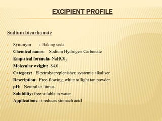 PROJECT REPORT ON FORMULATION AND EVALUATION OF DICLOFENAC SODIUM FAST ...
