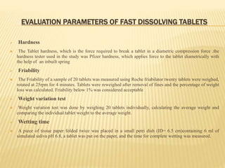 PROJECT REPORT ON FORMULATION AND EVALUATION OF DICLOFENAC SODIUM FAST ...