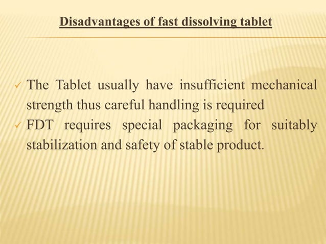 Project Report On Formulation And Evaluation Of Diclofenac Sodium Fast Dissolving Tablet Pptx