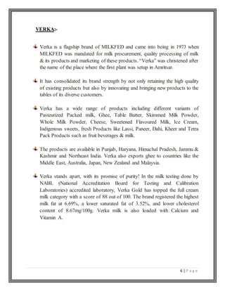 PROJECT REPORT ON ADVERTISEMENT EFFECTIVENESS OF VERKA.docx