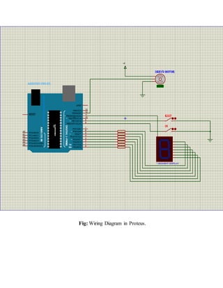 Project report on arduino based parking lot system | DOCX