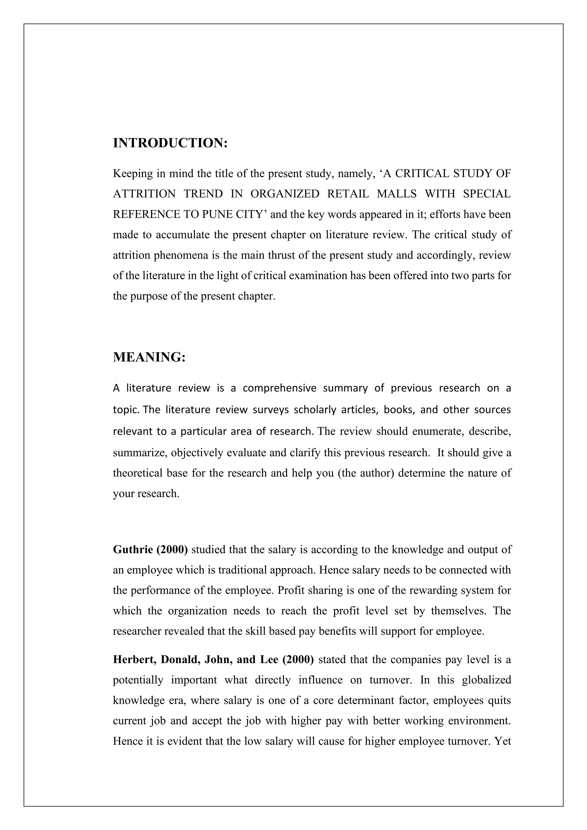 Project report on attrition analysis | PDF | Career Advice | Careers