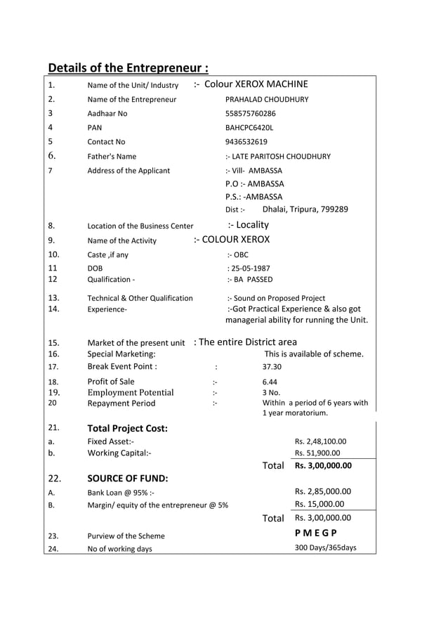 Project report on colour xerox | PDF | Business Accounting & Finance | Business