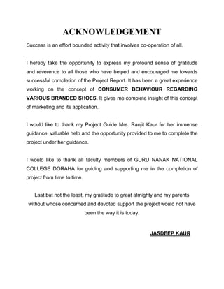 Project report on_consumer_behaviour_regarding_various_branded_shoes | DOCX