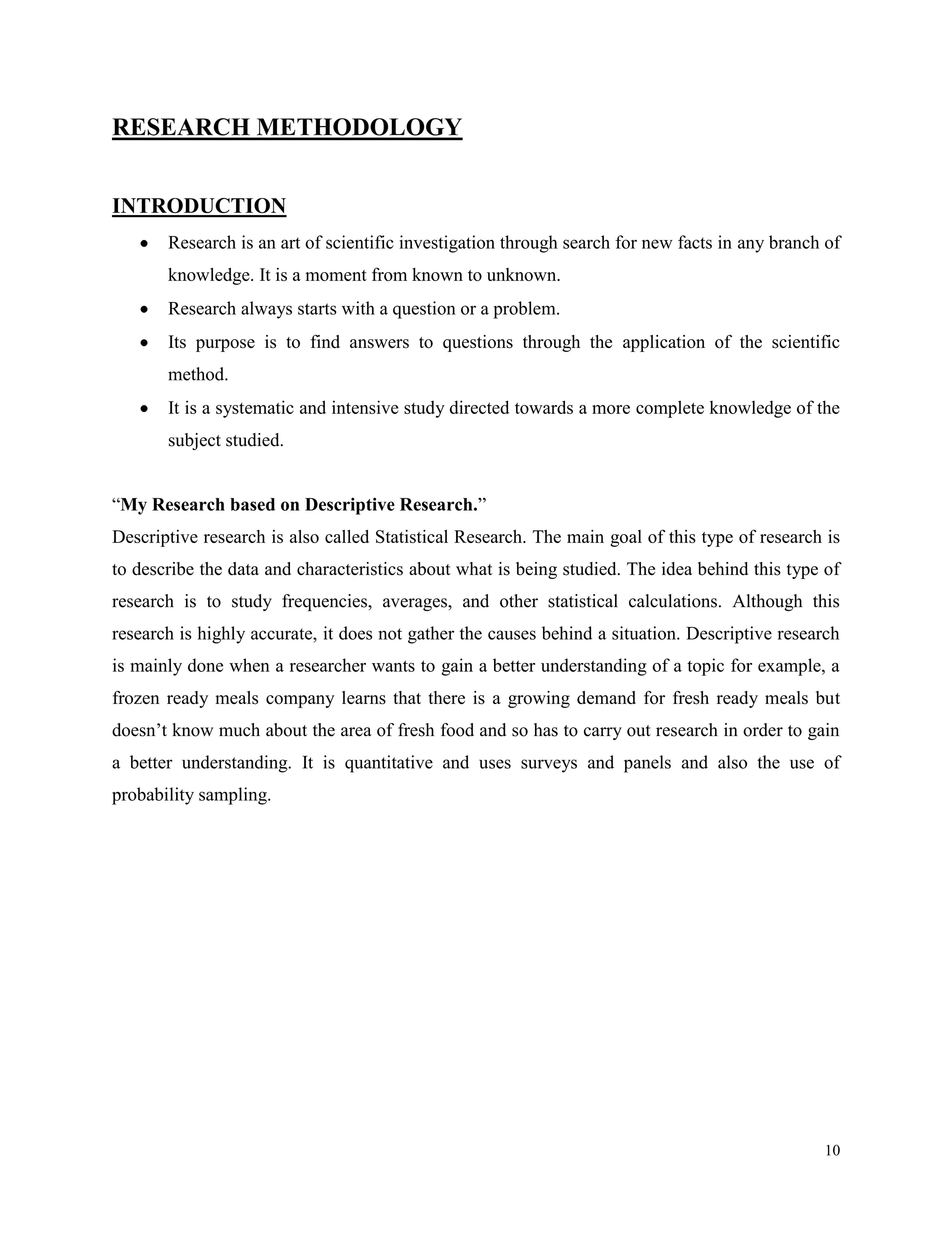 Project report on customer satisfaction | DOCX