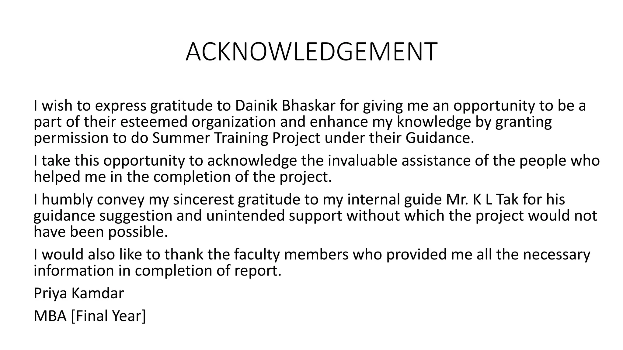 Project report on Dainik Bhaskar | PPTX