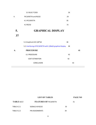 Project report on design and fabrication of temperature measurement ...