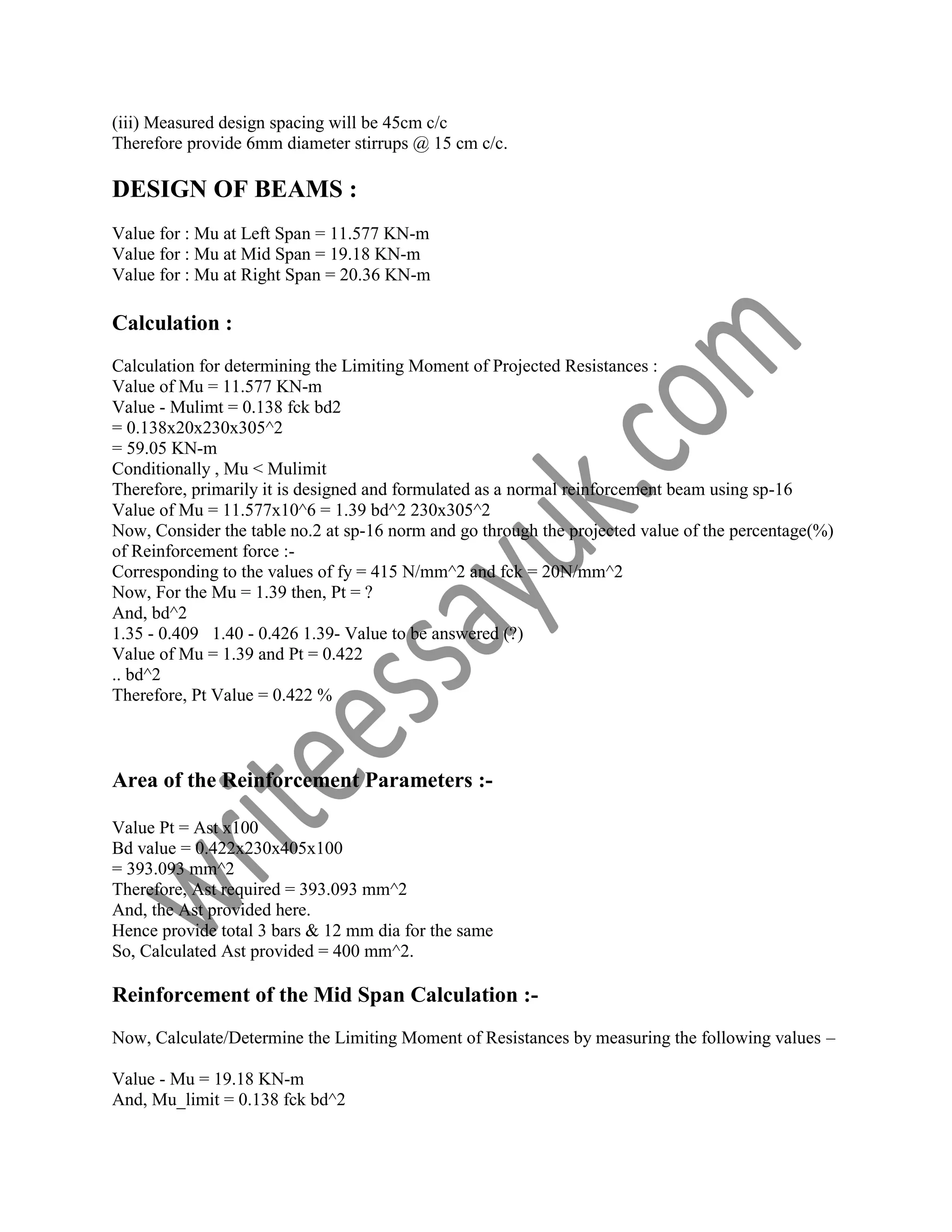 Project report on design & execution of a theatre and arts complex | PDF