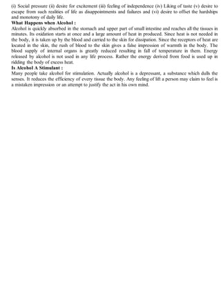 Project report on drugs addiction | DOCX