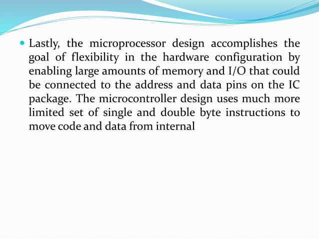 Project report on embedded system using 8051 microcontroller | PPTX | Computing | Technology ...