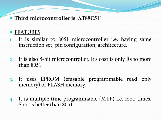 Project report on embedded system using 8051 microcontroller | PPTX | Computing | Technology ...