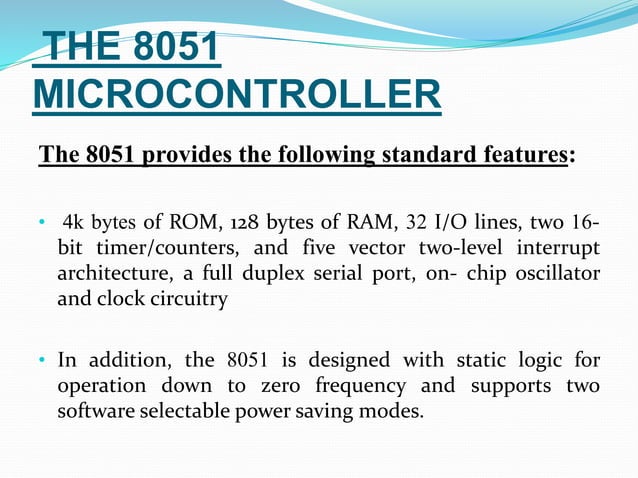 Project report on embedded system using 8051 microcontroller | PPTX | Computing | Technology ...