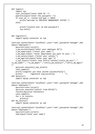 Project Report on Employee Management System.docx