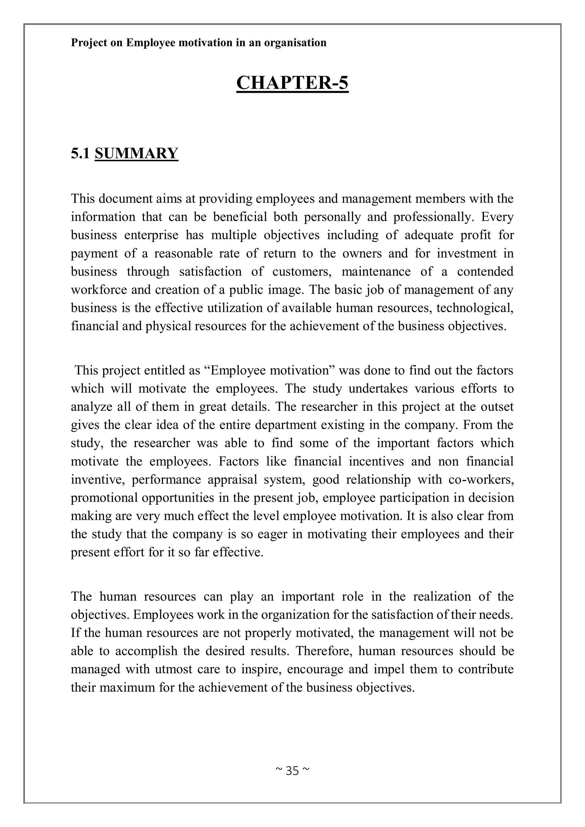 Project report on employee motivation.pdf