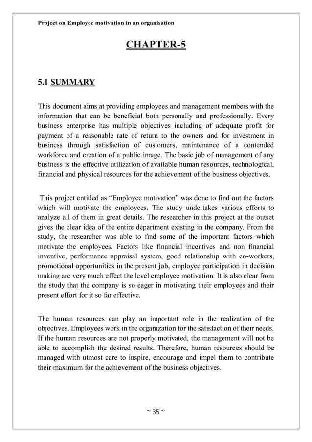 Project report on employee motivation.pdf