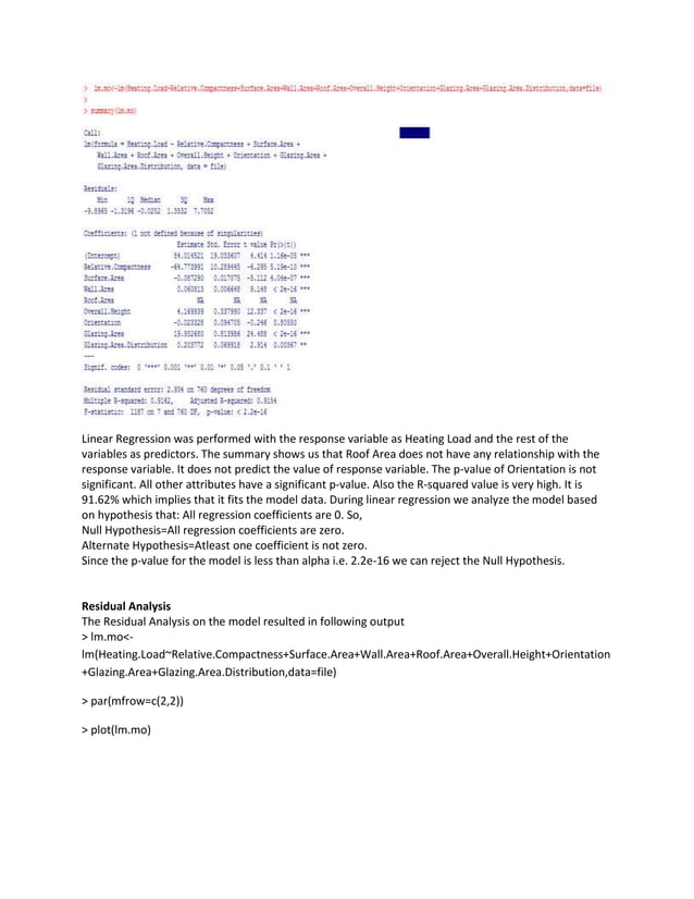 Energy efficiency dataset | PDF