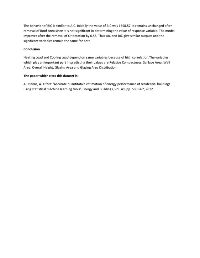 Energy efficiency dataset | PDF