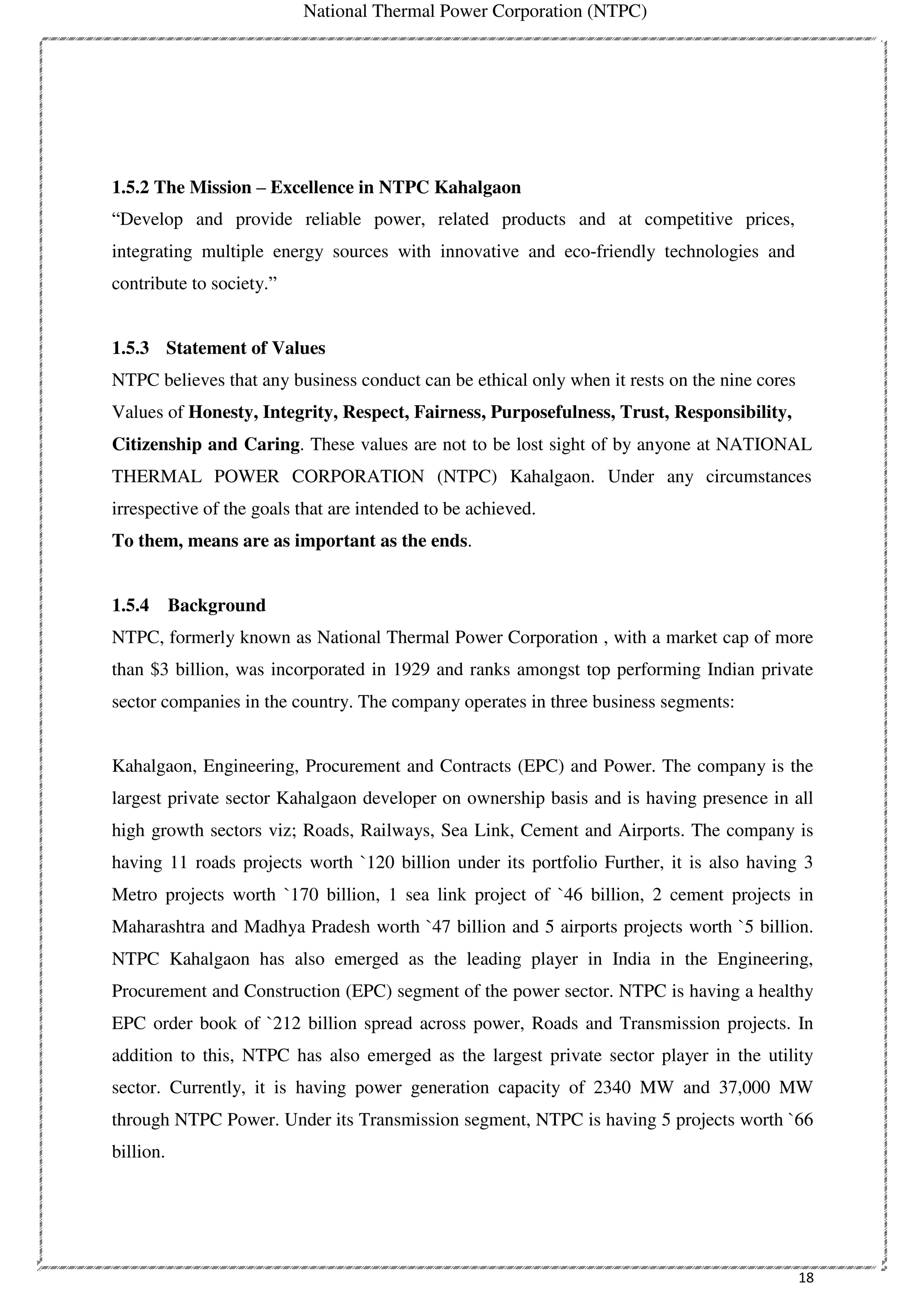 Project Report on Financial Analysis by Nirbhay Kumar, MBA - 3rd Sem.,TMBU,Bhagalpur | PDF