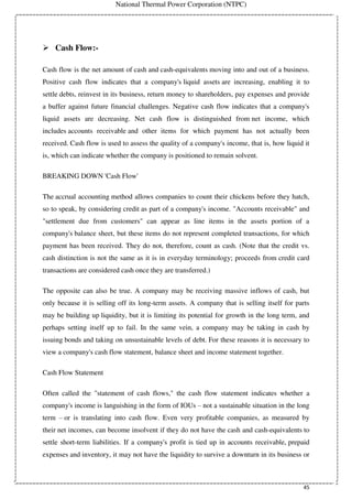 Project Report on Financial Analysis by Nirbhay Kumar, MBA - 3rd Sem ...