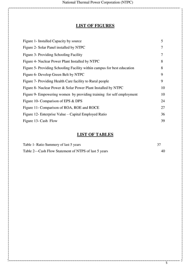 Project Report on Financial Analysis by Nirbhay Kumar, MBA - 3rd Sem.,TMBU,Bhagalpur | PDF ...
