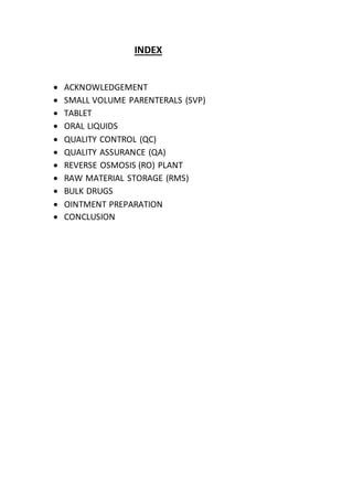 Project report on industrial training at albert david ltd. | DOCX