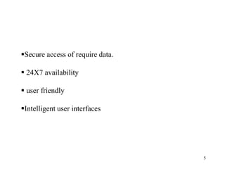 java Project report online banking system | PPT