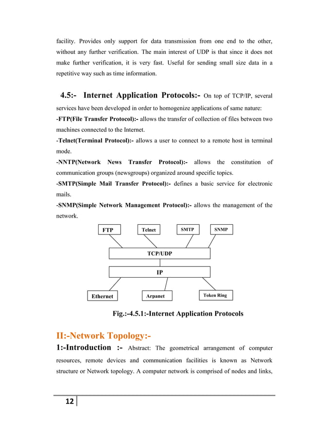 Project Report On Mesh Hybrid Topology Network Vision Pdf Computer Networking Computing