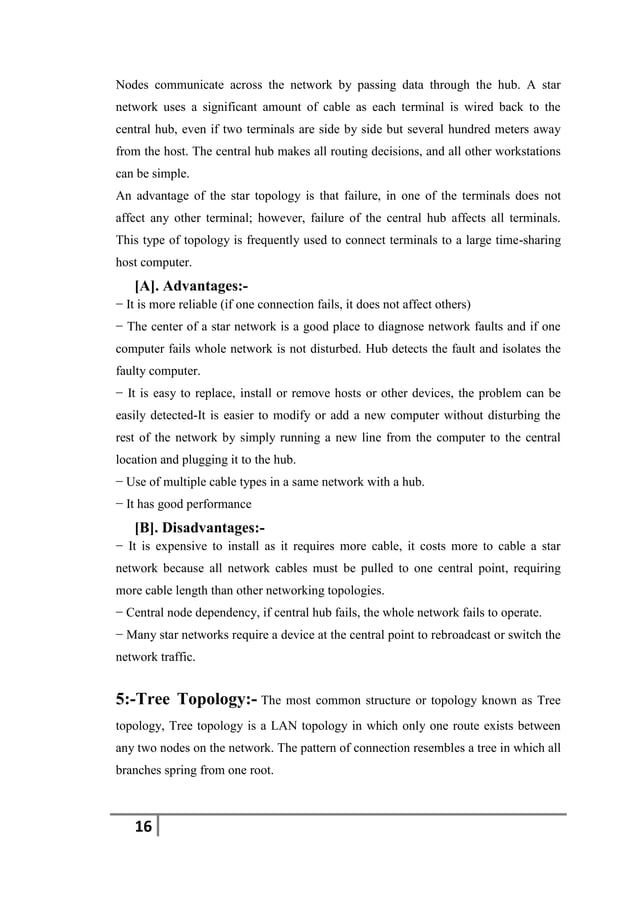 Project Report On Mesh Hybrid Topology Network Vision Pdf Computer Networking Computing