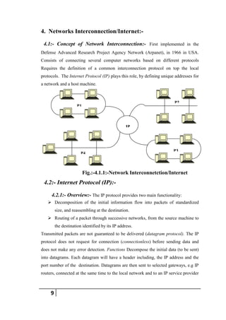 Project report on mesh hybrid topology network vision | PDF
