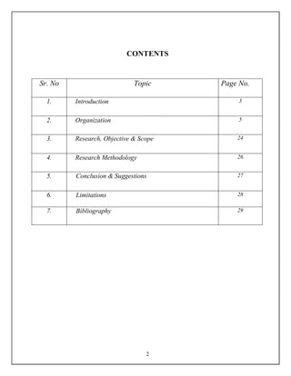 Project report on opening saving account in hdfc bank | PDF
