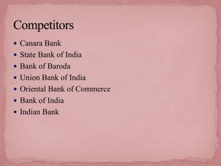 Project report on punjab national bank | PPTX