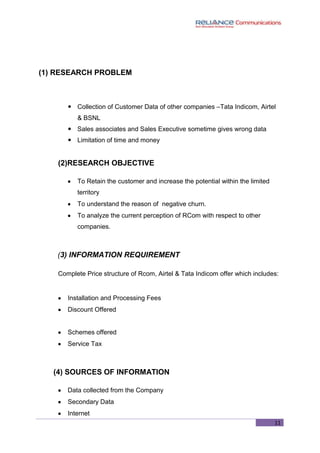 Project report on reliance | DOCX