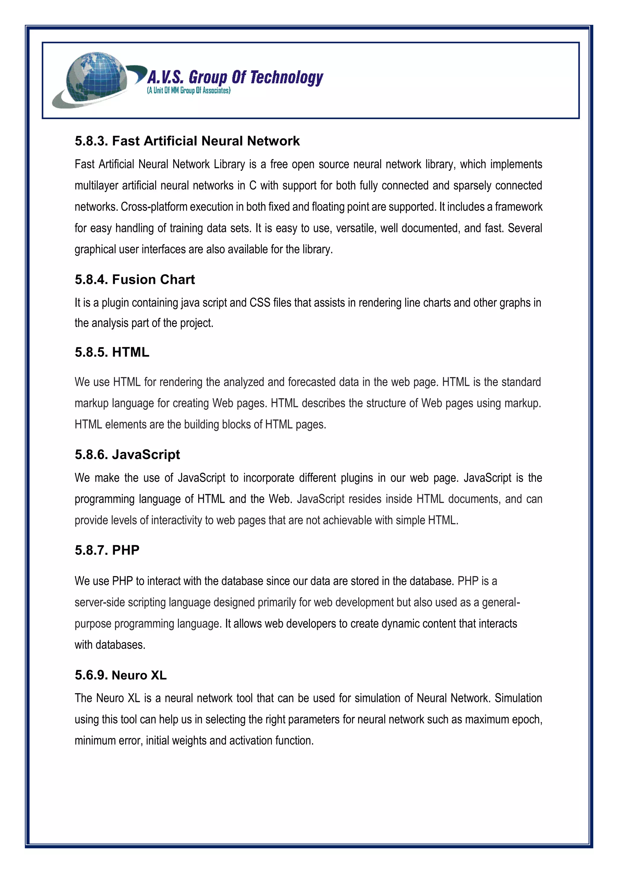 Project report on Share Market application | PDF