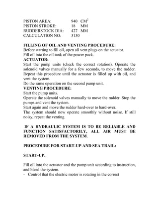 Project report on ship rudder | PDF