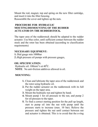 Project report on ship rudder | PDF