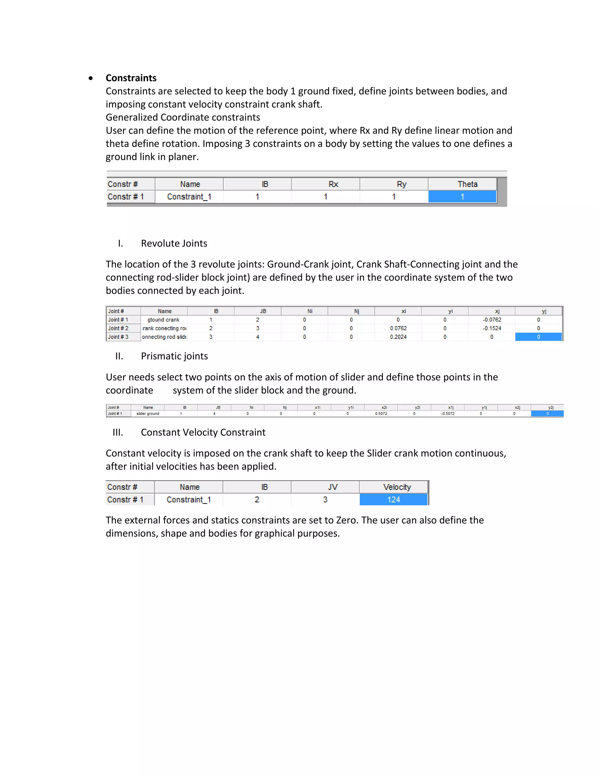 Project report on the simulation and analysis of a planer slider crank mechanism with a flexible ...