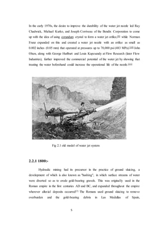 Project report on water jet system | DOCX