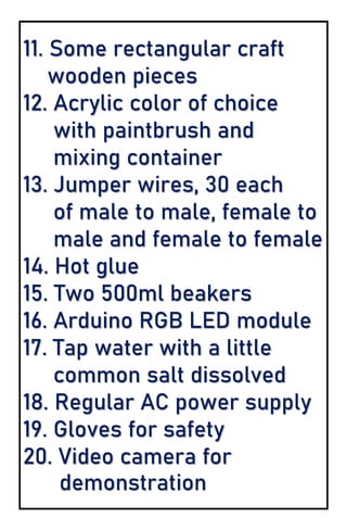 Project Report on Water Level Indicator | PDF