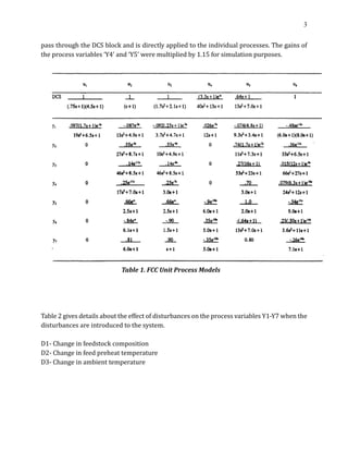 Project report plantwide process control | PDF