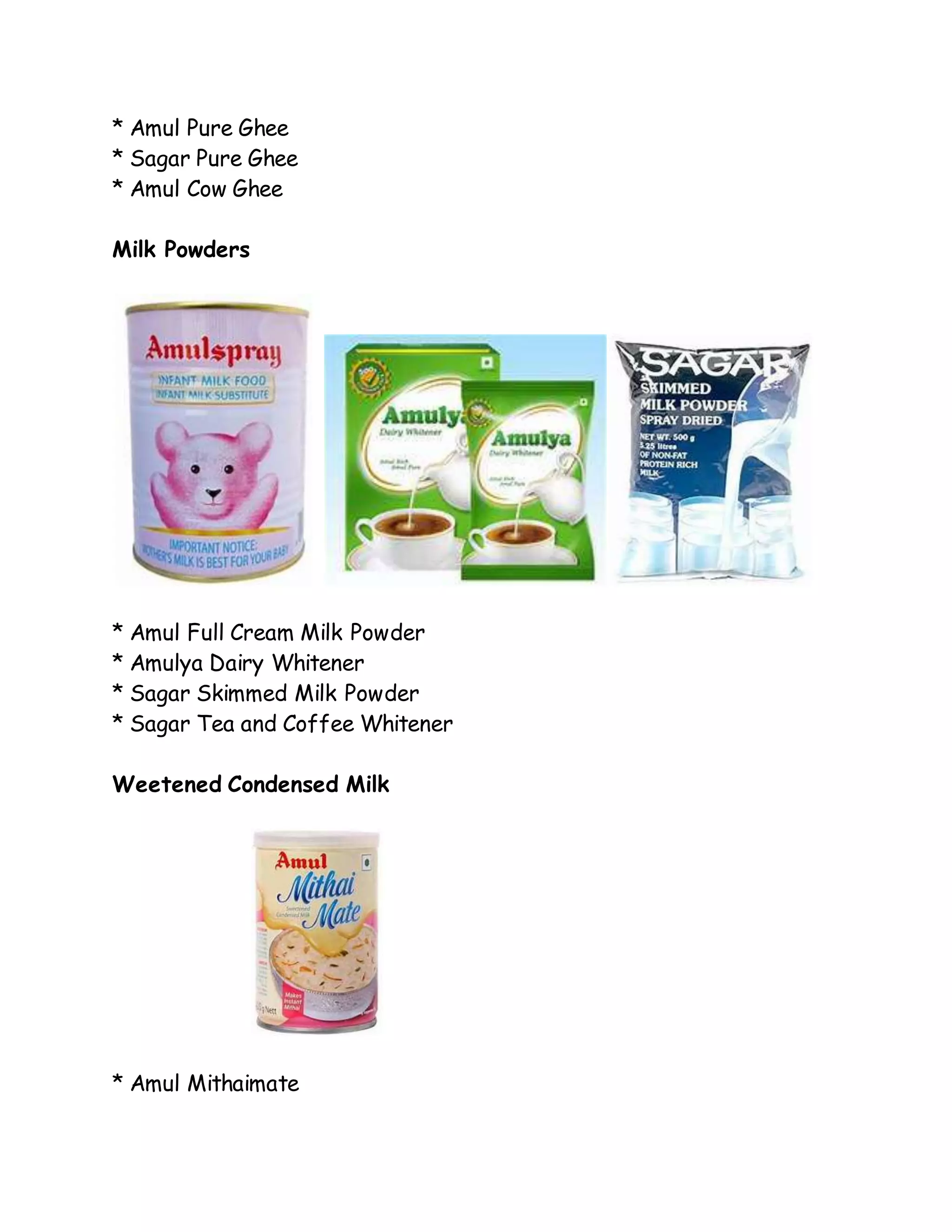 Amul Project report pppp | DOCX