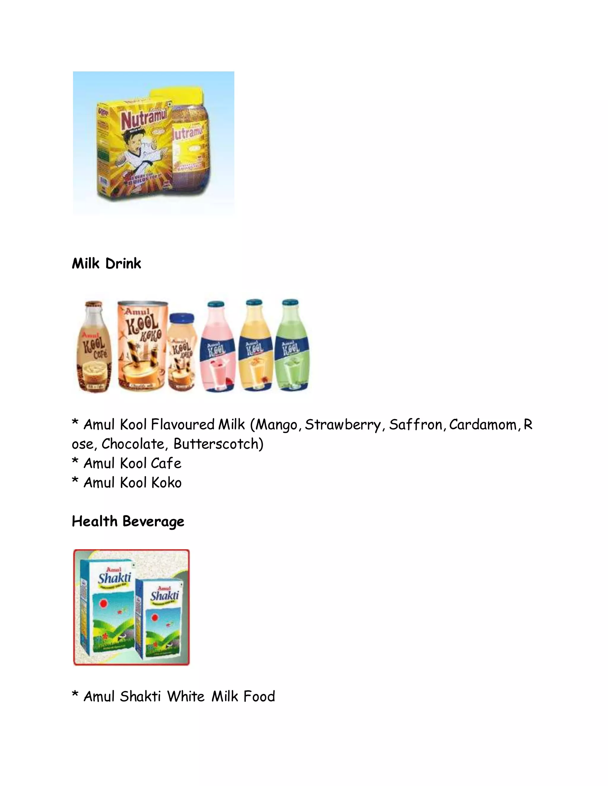 Amul Project report pppp | DOCX